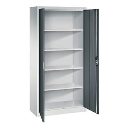 C+P Büroschrank Acurado, 1950x930x400mm, 7035/7016 ; C + P Möbelsysteme (9260-000|S12049)