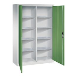C+P Werkzeugschrank Acurado, 1950x1200x500mm, 7035/6011 ; C + P Möbelsysteme (8931-311|S10264)