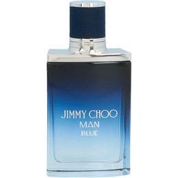 Jimmy Choo Eau de Toilette »Man Blue« Würziger Duft mit Bergamotte, Leder, Zypresse, Vetiver und Sandelholz. transparent Herrenduft