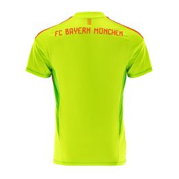 FC Bayern M&uuml;nchen Fc Bayern M&uuml;nchen Trikot 'FC Bayern M&uuml;nchen Torwart 24-25' Herren Gr&ouml;&szlig;e S gelb / limette / rot