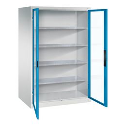 C+P Werkzeugschrank Acurado, 1950x1200x800mm, 7035/5012 ; C + P M&ouml;belsysteme (8934-055|S10150)