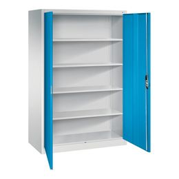 C+P Büroschrank Acurado, 1950x1200x600mm, 7035/5012 ; C + P Möbelsysteme (9490-000|S10724)