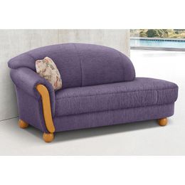 Home Affaire Ottomane »Milano, bequemes solitär Sofa im Landhaus-Stil, B/T/H 181/79/83cm« flieder