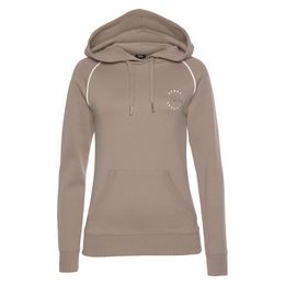 H.I.S. H.I.S Sweatshirt Damen Gr&ouml;&szlig;e XS/S dunkelbeige / wei&szlig;