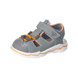 Ricosta Sandale 'Gery' Jungen Größe 25 grau / orange / weiß