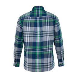Men Plus Hemd Herren Gr&ouml;&szlig;e 7XL navy / grau / gr&uuml;n / wei&szlig;