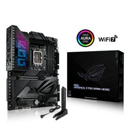 ASUS Mainboard &raquo;ROG MAXIMUS Z790 DARK HERO&laquo; schwarz Zwei Thunderbolt 4 USB Type-C Anschl&uuml;sse, USB 20Gbps Type-C Frontanschluss mit Quick Charge 4+...