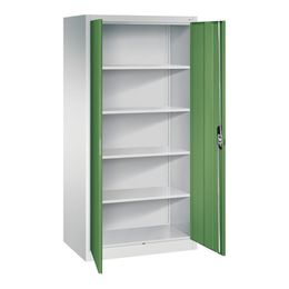 C+P Büroschrank Acurado, 1950x930x600mm, 7035/6011 ; C + P Möbelsysteme (9290-000|S10699)