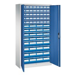 C+P Magazinschrank Serie 13, 1980x1000x420mm, 7035/5010 ; C + P M&ouml;belsysteme (133144-28|S10114)