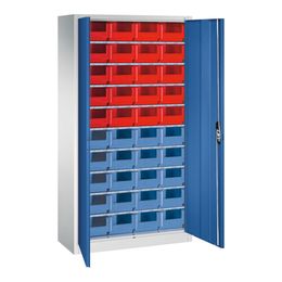 C+P Magazinschrank Serie 13, 1980x1000x420mm, 7035/5010 ; C + P M&ouml;belsysteme (133144-24|S10119)