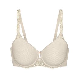 Triumph Bügel-BH ' Wild Azalea Florale ' Damen Größe 85 beige