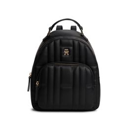 Tommy Hilfiger Cityrucksack »TH FEMININE BACKPACK«, Damen-Rucksack, Henkeltasche mit TH-Schmuckelement schwarz B/H/T: 24 cm x 29 cm x 11 cm B/H/T:...