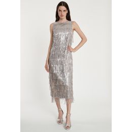 ana alcazar Kleid ' Tabyla ' Damen Gr&ouml;&szlig;e 40 silber