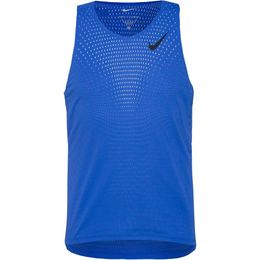 Nike Performance Shirt 'Aeroswift' male Blue size S