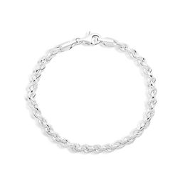 Tony Fein Armband 'Kordel' Herren Gr&ouml;&szlig;e 17 cm silber