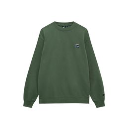 Pull&Bear Pull&bear Sweatshirt Herren Gr&ouml;&szlig;e L kiwi / mischfarben
