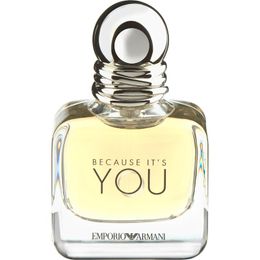 Giorgio Armani Eau de Parfum »Because it's You« Blumig-fruchtiger Damenduft mit Himbeere, Rosenabsolue und Vanille. gelb Damenduft