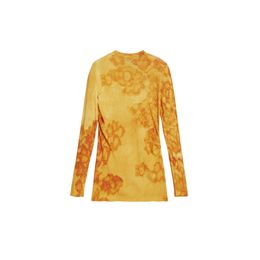 Desigual Pullover Damen Gr&ouml;&szlig;e S gelb / dunkelgelb