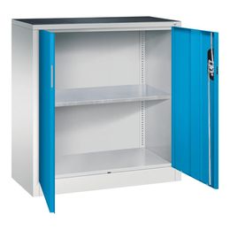 C+P Werkzeugschrank Acurado, 1000x930x400mm, 7035/5012 ; C + P Möbelsysteme (8820-000|S10342)