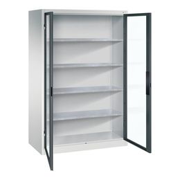 C+P Werkzeugschrank Acurado, 1950x1200x600mm, 7035/7016 ; C + P Möbelsysteme (8932-055|S10199)