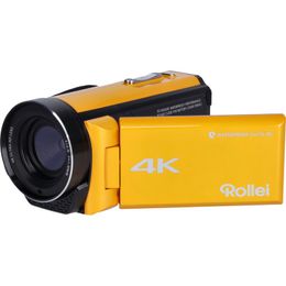 Rollei Unterwasser-Camcorder »Movieline UHD 5m Waterproof« 4K Ultra HD gelb