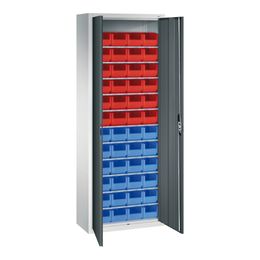 C+P Magazinschrank Serie 13, 1980x700x300mm, 7035/7016 ; C + P M&ouml;belsysteme (133113-21|S10127)