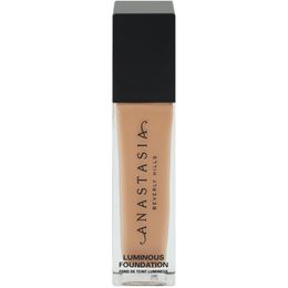 Anastasia Beverly Hills Foundation »Luminous Foundation« Flüssig, deckt wirksam mit mittlerer Deckkraft, ebenmäßiger Teint. 335W Zaubert ein...