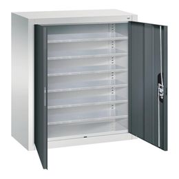C+P Magazinschrank Serie 13, 830x700x300mm, 7035/7016 ; C + P M&ouml;belsysteme (134013-20|S10080)