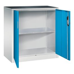 C+P Werkzeugschrank Acurado, 1000x930x500mm, 7035/5012 ; C + P Möbelsysteme (8821-000|S10368)