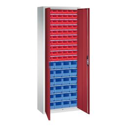 C+P Magazinschrank Serie 13, 1980x700x300mm, 7035/3003 ; C + P M&ouml;belsysteme (133113-22|S10144)