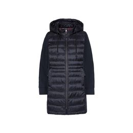SOCCX Lange Softshelljacke mit Stepp-Partien Damen Gr&ouml;&szlig;e XS blau