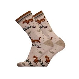UphillSport Socks 'TIGER' female Brown size 47-50