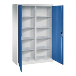 C+P Werkzeugschrank Acurado, 1950x1200x500mm, 7035/5010 ; C + P Möbelsysteme (8931-311|S10261)