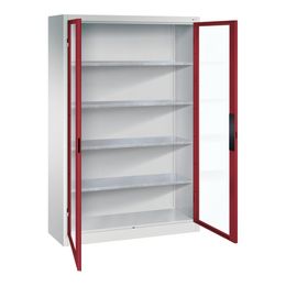 C+P Werkzeugschrank Acurado, 1950x1200x400mm, 7035/3003 ; C + P Möbelsysteme (8930-055|S10139)
