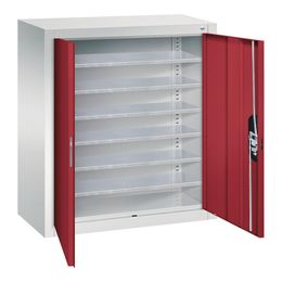 C+P Magazinschrank Serie 13, 830x700x300mm, 7035/3003 ; C + P M&ouml;belsysteme (134013-20|S10083)