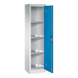 C+P Umweltschrank Acurado, 1950x502x500mm, 7035/5012 ; C + P Möbelsysteme (8901-315|S10191)