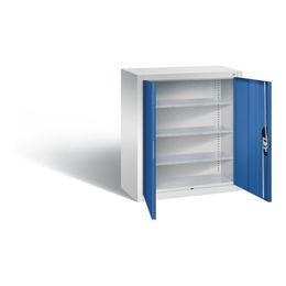 C+P Werkzeugschrank wandhängend Acurado, 830x700x300mm, 7035/5010 ; C + P Möbelsysteme (134013-22|S10220)