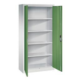 C+P Büroschrank Acurado, 1950x930x400mm, 7035/6011 ; C + P Möbelsysteme (9260-000|S12053)