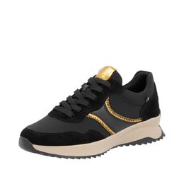 Rieker Sport Sneaker low ' W1302 ' Damen Gr&ouml;&szlig;e 39 gelb / anthrazit / schwarz