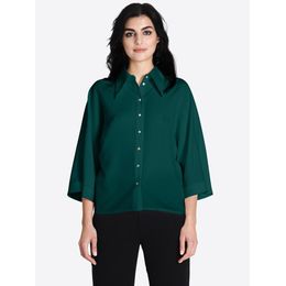 Jascha Stockholm Bluse 'Air' Damen Größe XS dunkelgrün