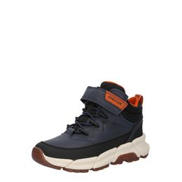 Geox Stiefel 'FLEXYPER PLUS' Jungen Größe 35 navy / orange / schwarz