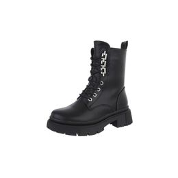 Ital-Design Lace-Up Ankle Boots female Black size 41