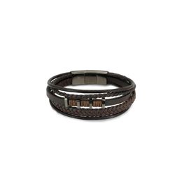 Fynch-Hatton Bracelet male Brown size One Size