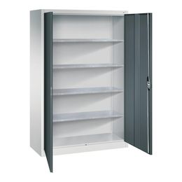 C+P Werkzeugschrank Acurado, 1950x1200x500mm, 7035/7016 ; C + P Möbelsysteme (8931-00|S11119)