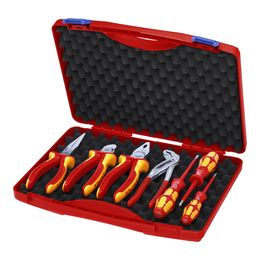 Knipex 00 21 15 Werkzeug-Box Zoll RED Zoll Elektro Set 2 325 mm)
