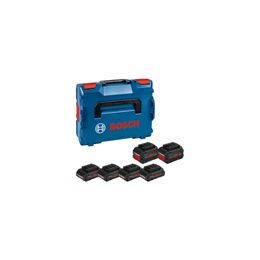Bosch Professional Akkupack 4x ProCORE18V 4,0Ah + 2x ProCORE18V 8,0Ah - Leistungsstarkes und langlebiges Akkupack f&uuml;r Bosch Professional-Ger&auml;te der 18-Volt-Klasse, 1600A02A2T)