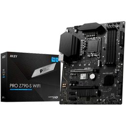 MSI Mainboard »PRO Z790-S WIFI« schwarz Unterstützte Arbeitsspeicher: DDR5-SDRAM