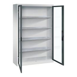 C+P Werkzeugschrank Acurado, 1950x1200x400mm, 7035/7016 ; C + P Möbelsysteme (8930-055|S10136)