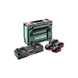 Metabo Basis Set 4 x LiHD 8.0 Ah + ASC 145 Duo + MetaboX 145 (685135000)