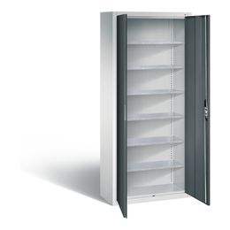 C+P Magazinschrank Serie 13, 1690x700x300mm, 7035/7016 ; C + P M&ouml;belsysteme (133413-20|S10212)